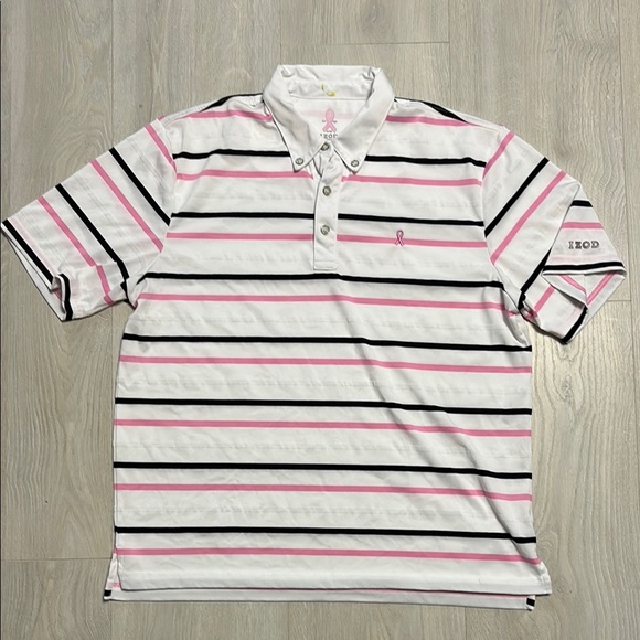 Izod | Shirts | Bundlesale Mens L Izod Performx Breast Cancer Golf Polo ...